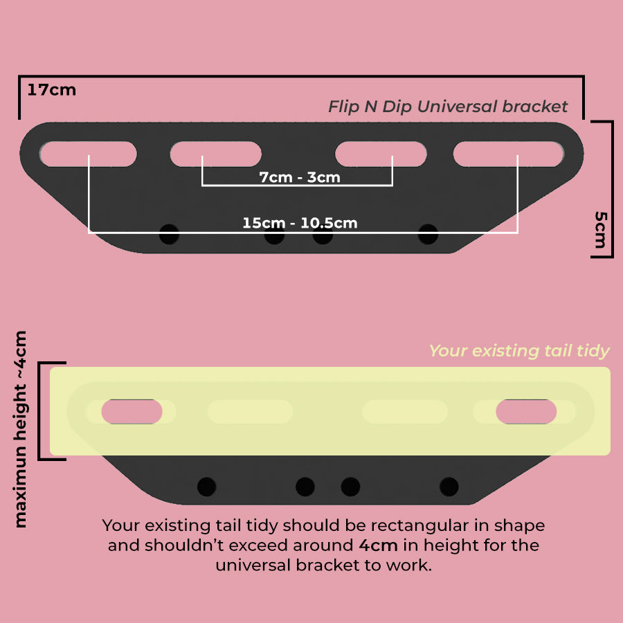Universal Adjustable / Flip Bracket – Flip N Dip